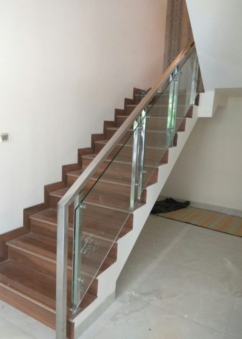 Railing tangga - Bangun Kanopi